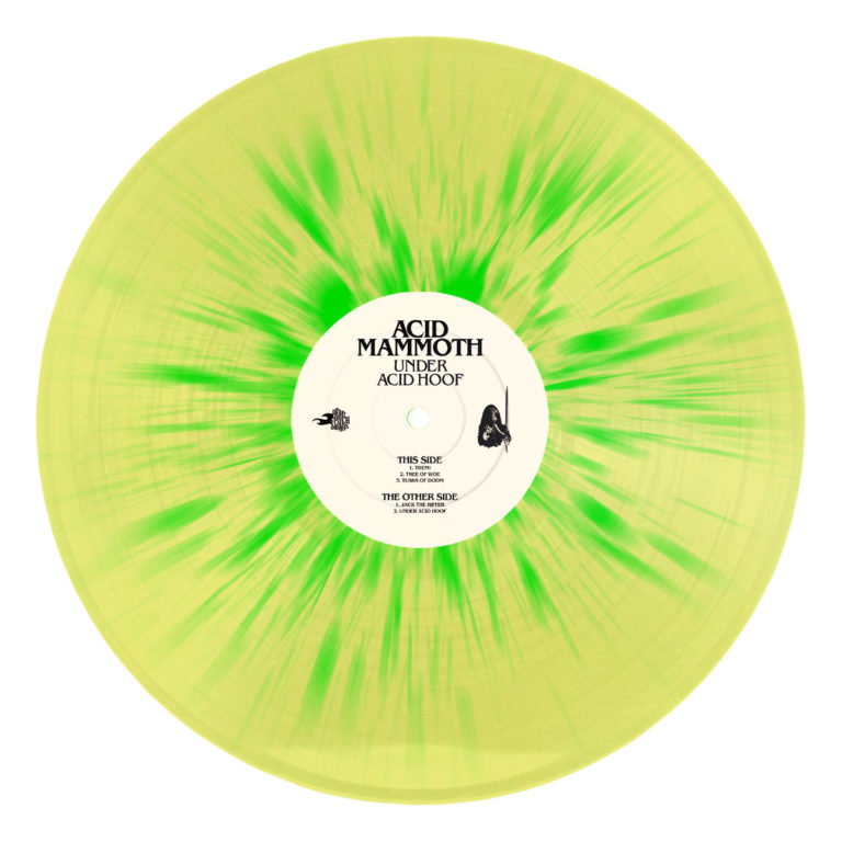 ACID MAMMOTH Under Acid Hoof – Vinyl LP (yellow transparent green ...