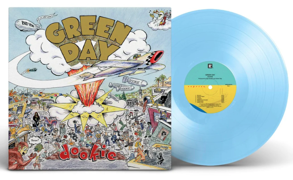 GREEN DAY Dookie – 30th anniversary edition – Vinyl LP (baby blue ...