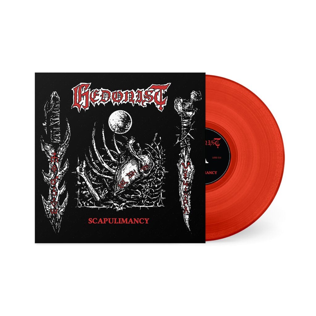 HEDONIST Scapulimancy – Vinyl LP (transparent blood red) – Bigoût Records