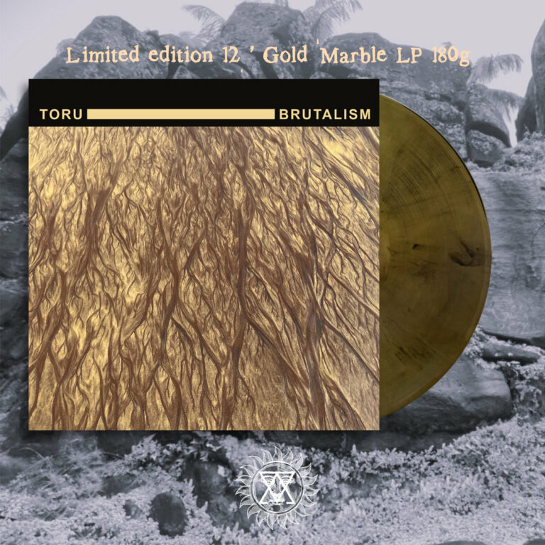 TORU / BRUTALISM Split – Vinyl LP (gold marble) – Bigoût Records
